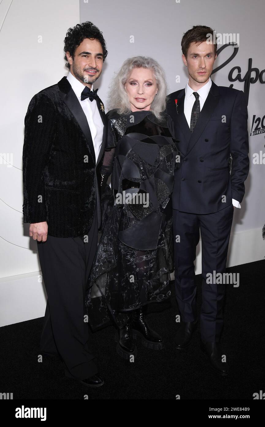 New York, USA. 23rd Jan, 2024. (L-R) Fashion designer Zac Posen, Debbie ...