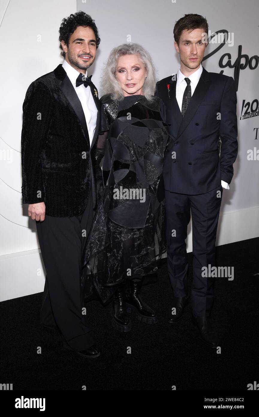 New York, USA. 23rd Jan, 2024. (L-R) Fashion designer Zac Posen, Debbie ...
