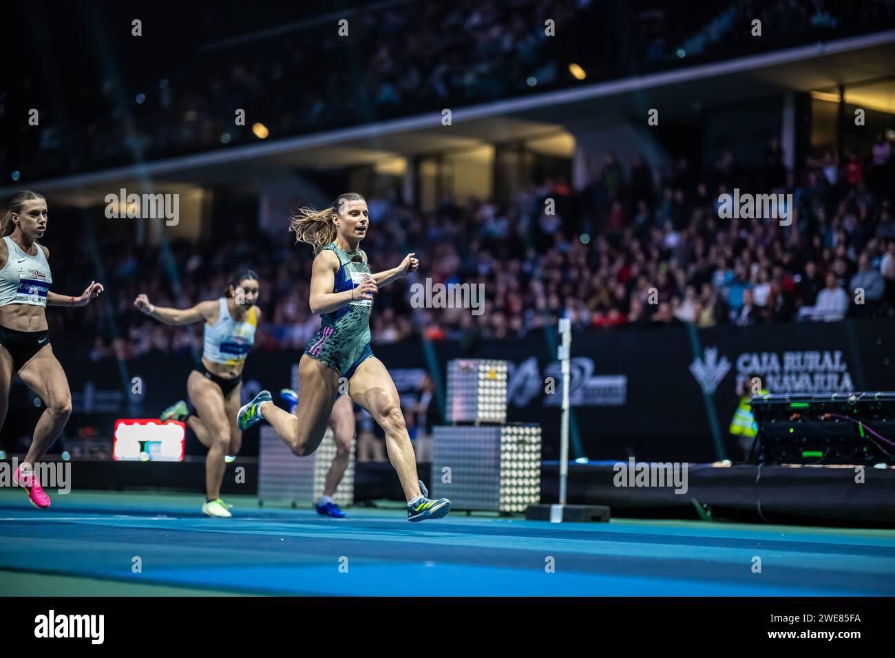 Demi Van den Wildenberg participating in the 2023 Navarre Indoor ...