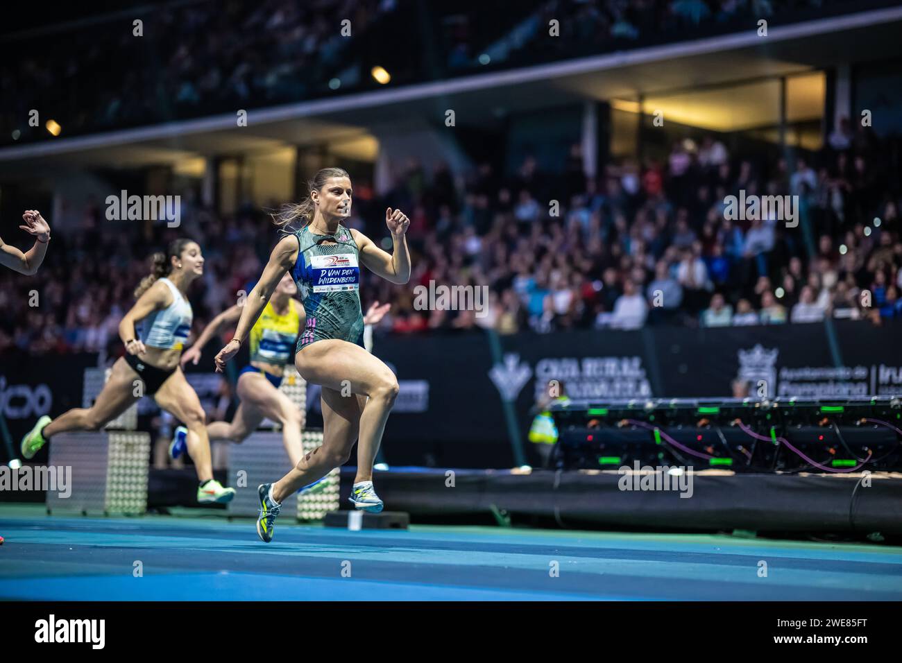 Demi Van den Wildenberg participating in the 2023 Navarre Indoor ...