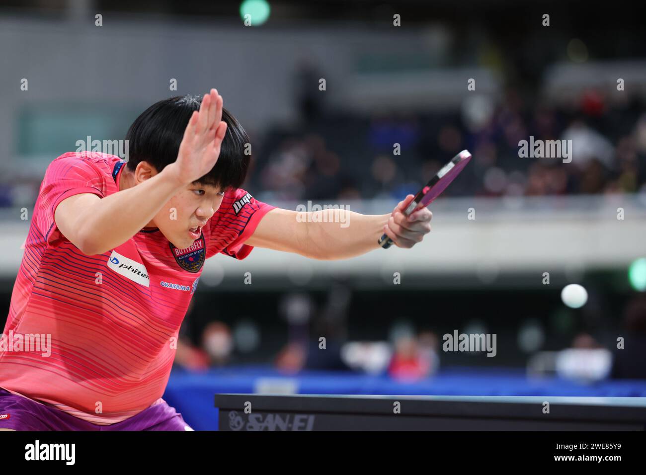 Tokyo, Japan. 24th Jan, 2024. Kazuki Yoshiyama Table Tennis : All Japan Table Tennis ...