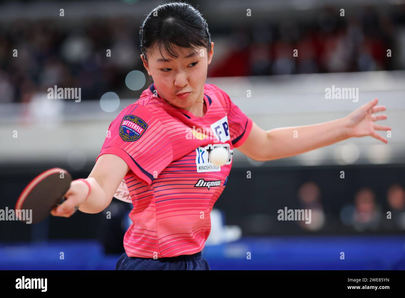 Tokyo, Japan. 24th Jan, 2024. Miwa Harimoto Table Tennis : All Japan ...