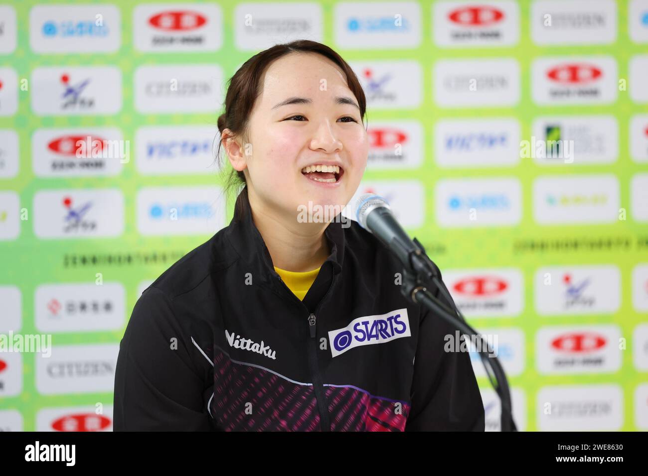 Tokyo, Japan. 24th Jan, 2024. Mima Ito Table Tennis : All Japan Table ...