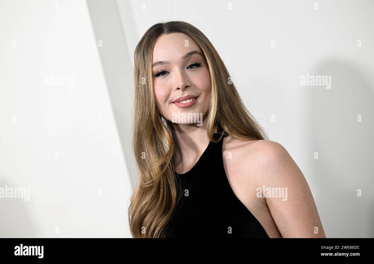 Ella Beatty attends the premiere of FX's "Feud: Capote Vs. The Swans ...