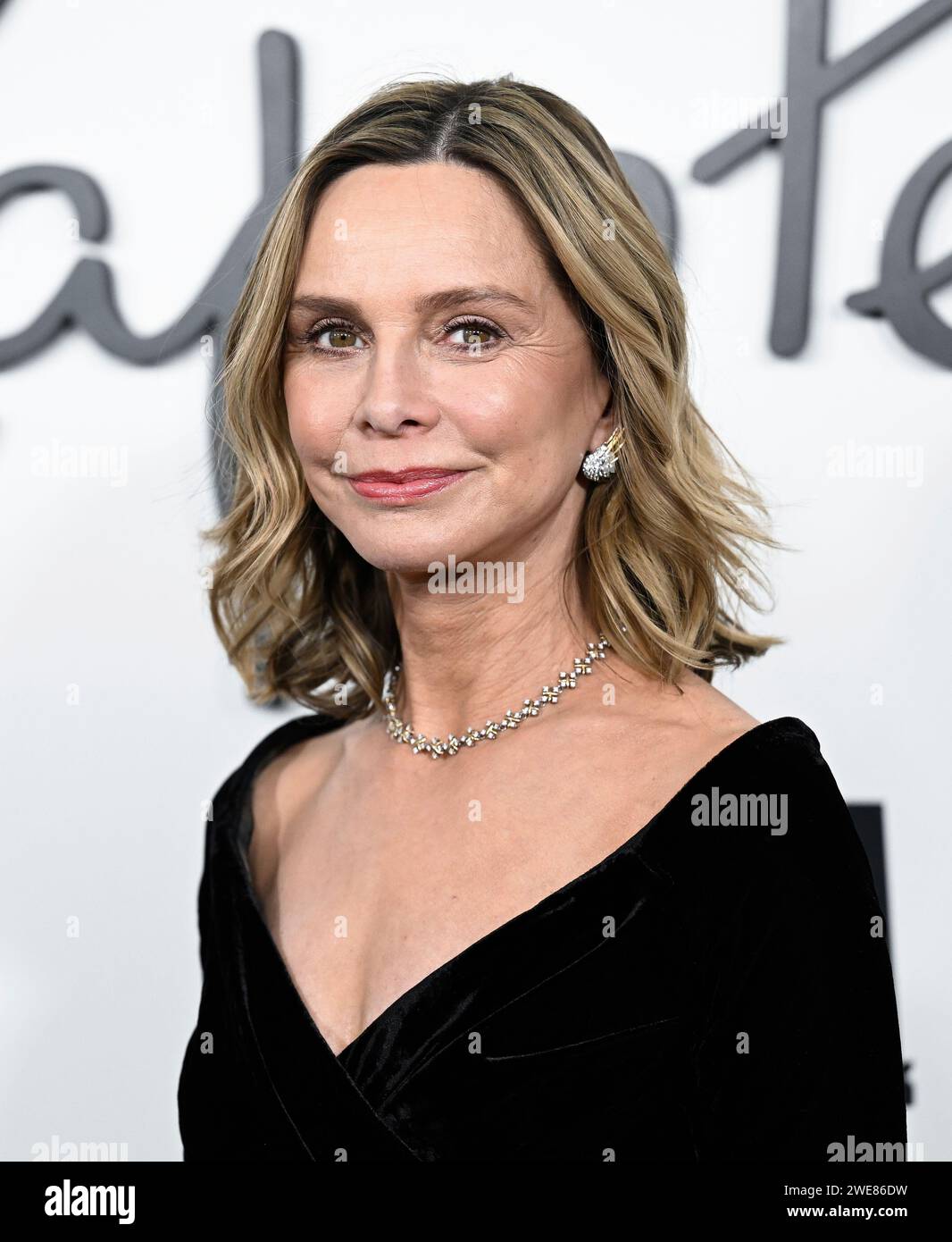 Calista Flockhart attends the premiere of FX's "Feud: Capote Vs. The ...