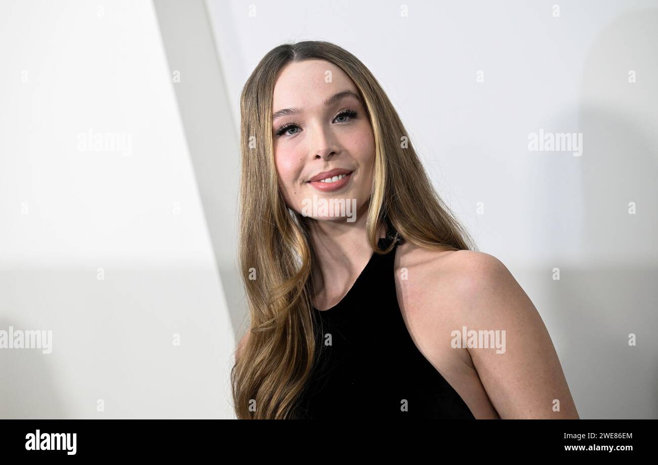 Ella Beatty attends the premiere of FX's "Feud: Capote Vs. The Swans ...