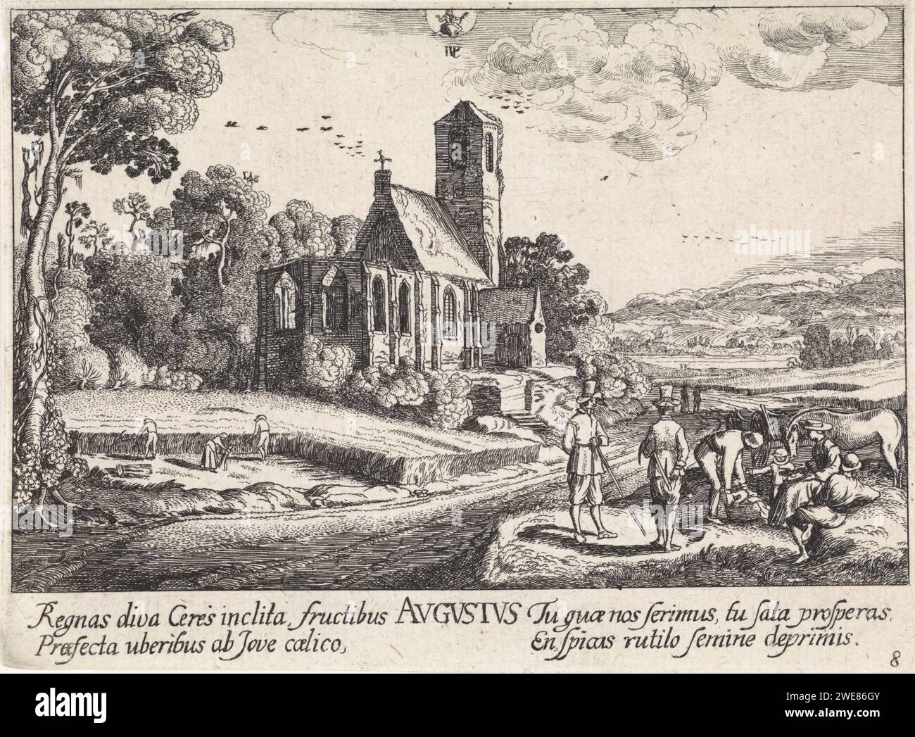 Augustus, Anonymous, After Jan van de Velde (II), 1684 - 1729 print ...