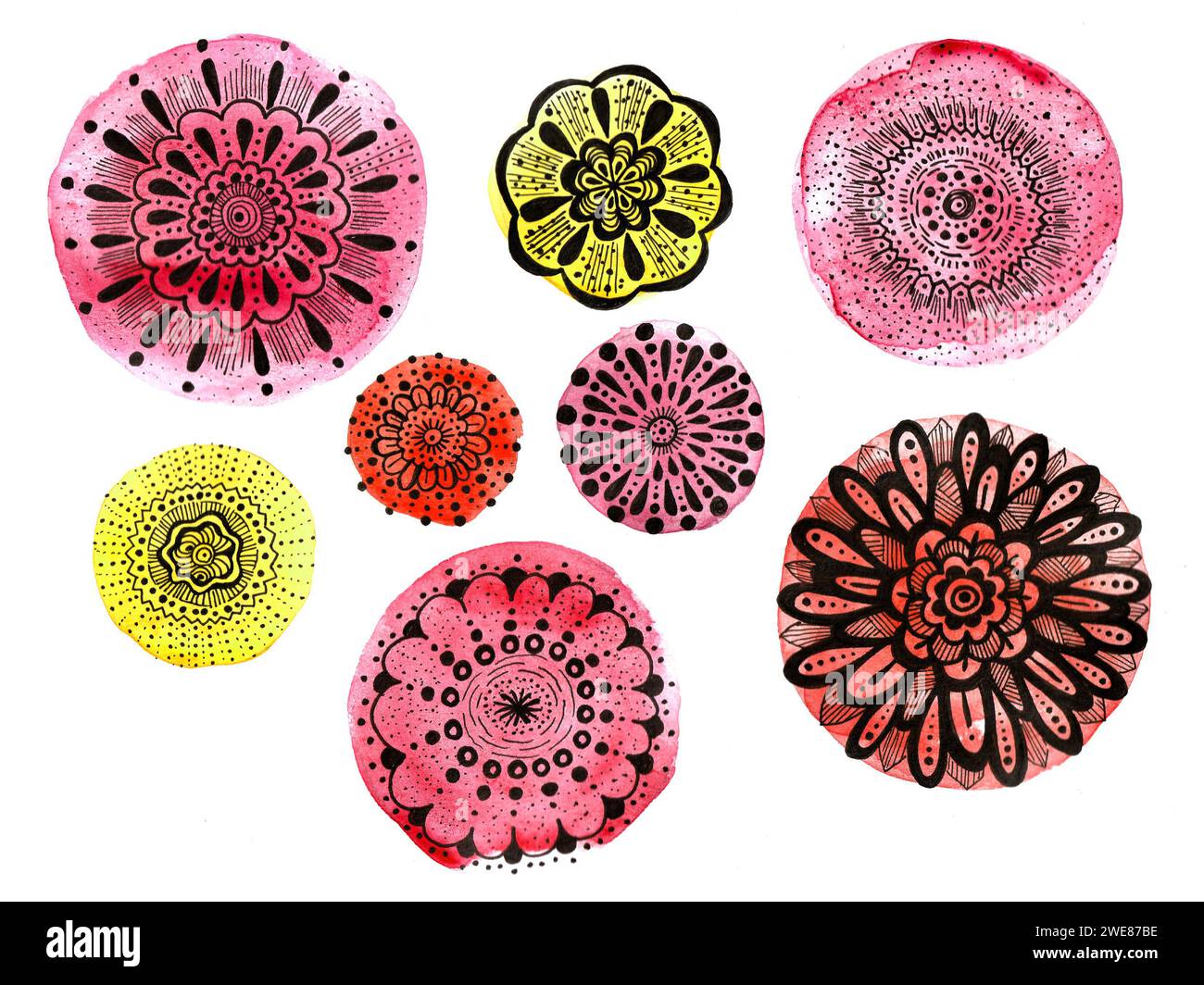 Various circles design hi-res stock photography and images - Alamy
