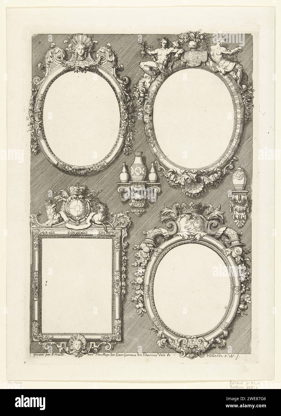 Daniel marot mirror hi-res stock photography and images - Alamy