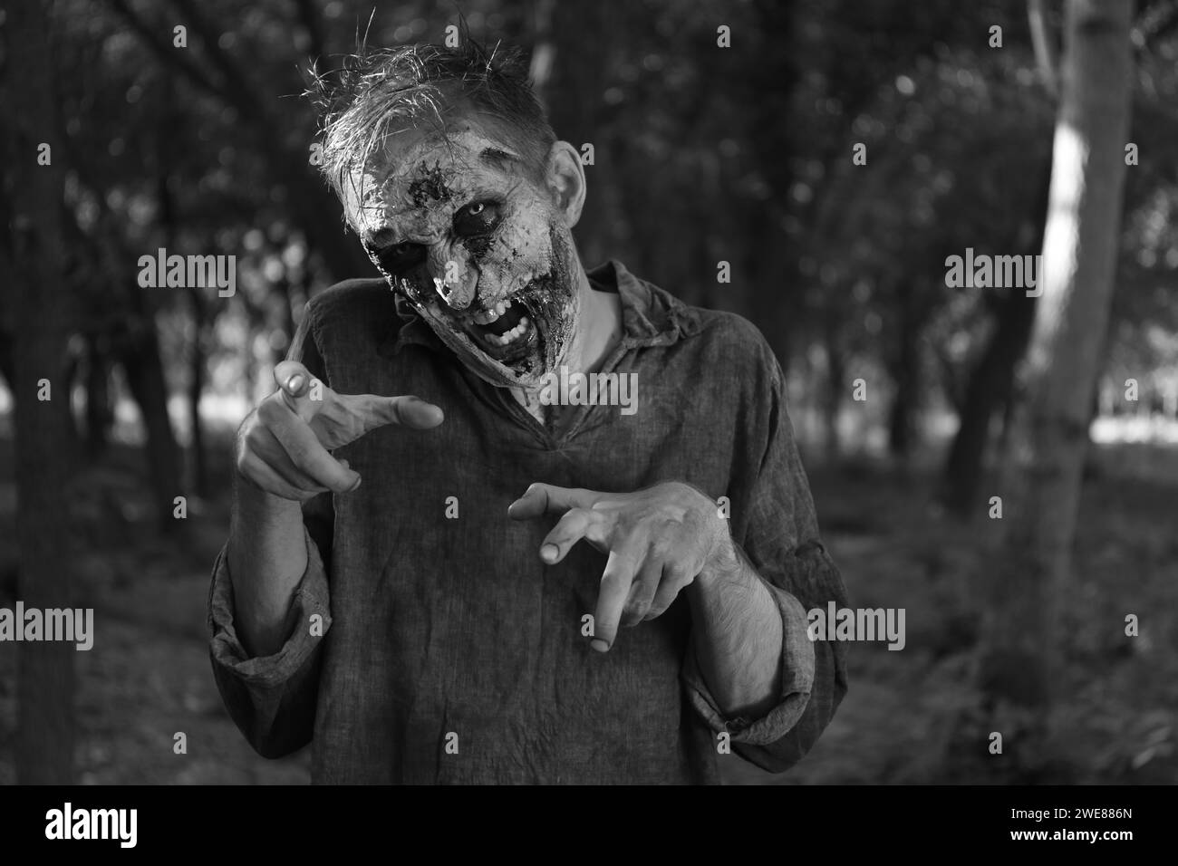 Monster park Black and White Stock Photos & Images - Alamy