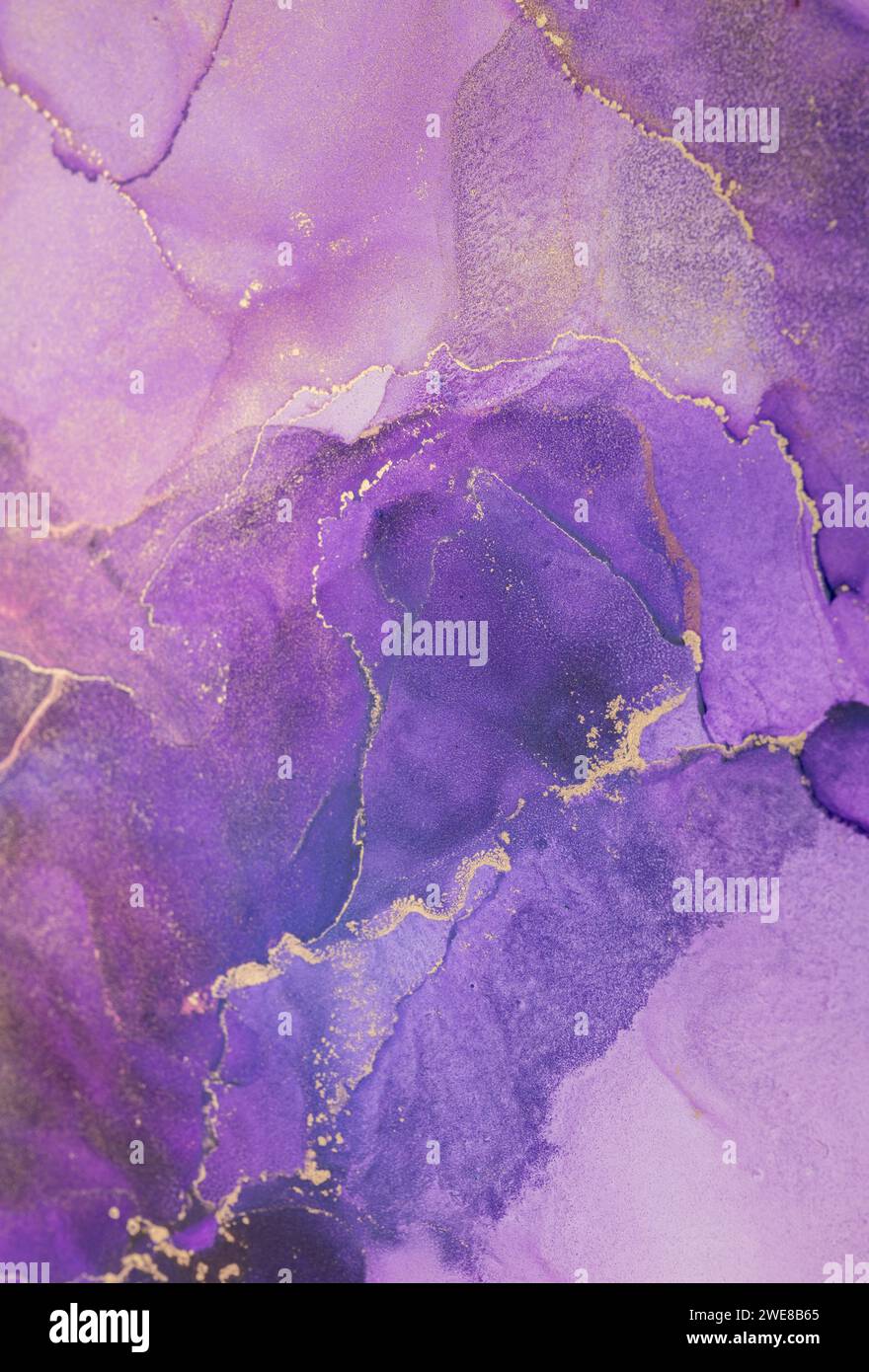 Purple and gold pattern hi-res stock photography and images - Alamy