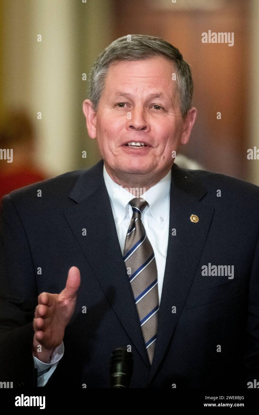 Washington, United States. 23rd Jan, 2024. United States Senator Steve ...