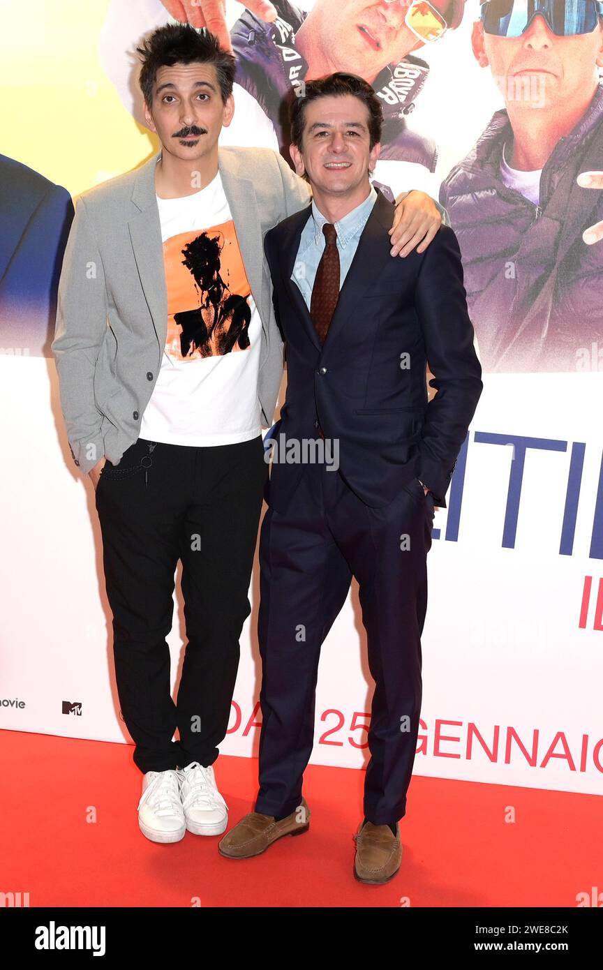 Fabrizio Biggio und Francesco Mandelli bei der Premiere des Kinofilms ...