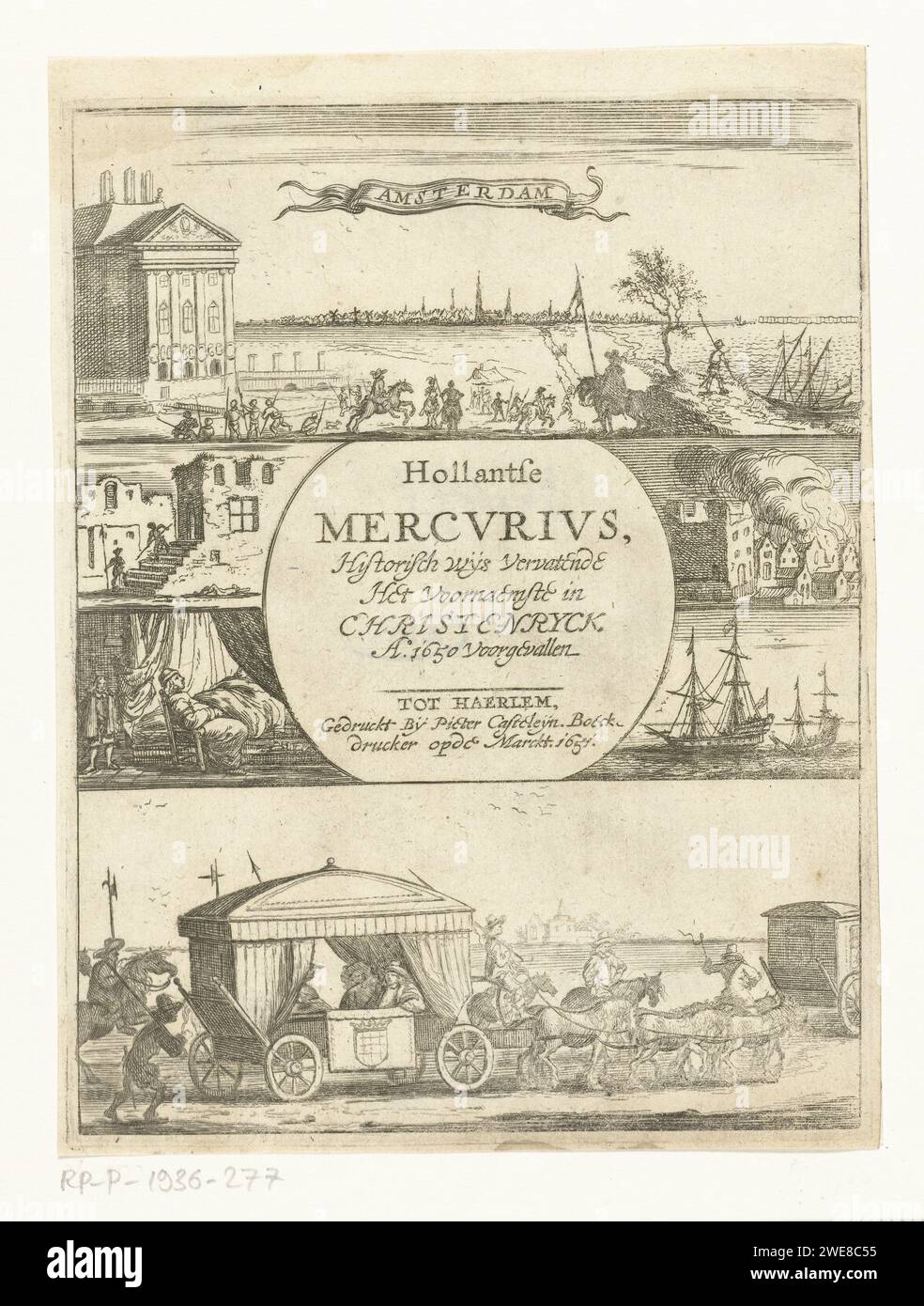 Events from the year 1650, Dirck De Bray (attributed to), 1651 print ...