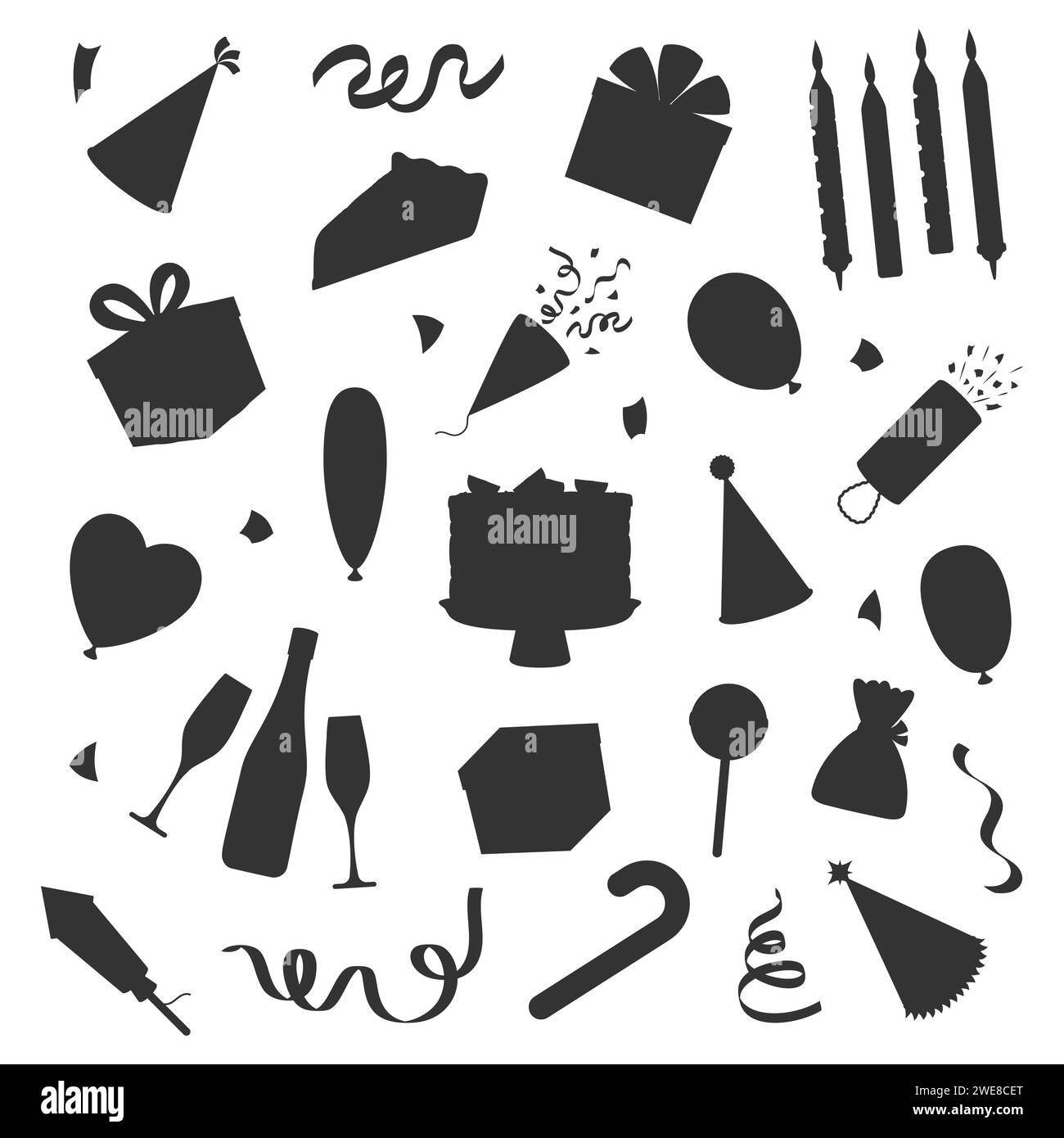 Gift box candle Black and White Stock Photos & Images - Alamy