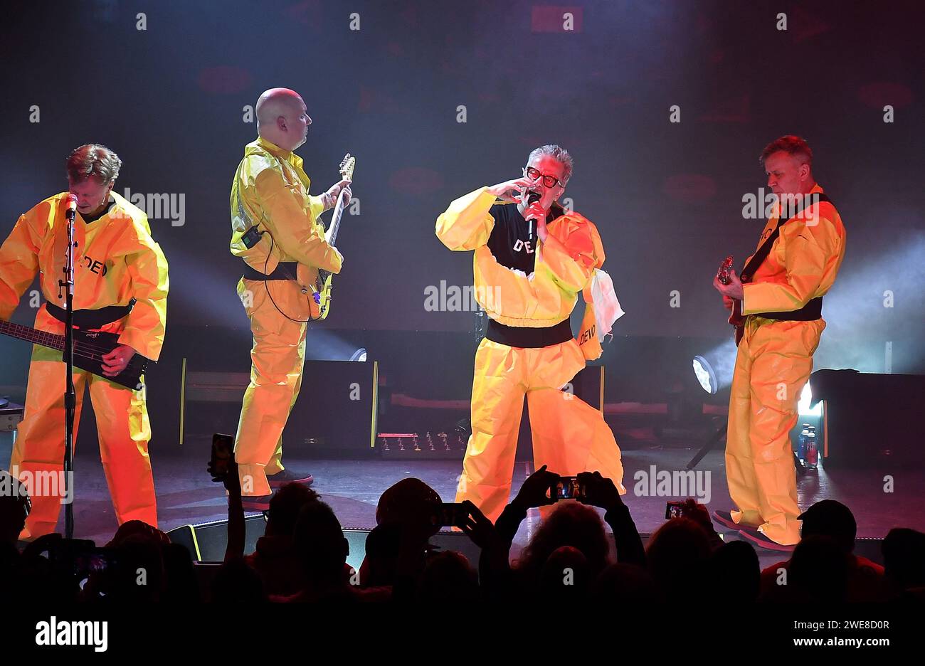 Park City, USA. 22nd Jan, 2024. Gerald Casale, Josh Hager, Mark ...