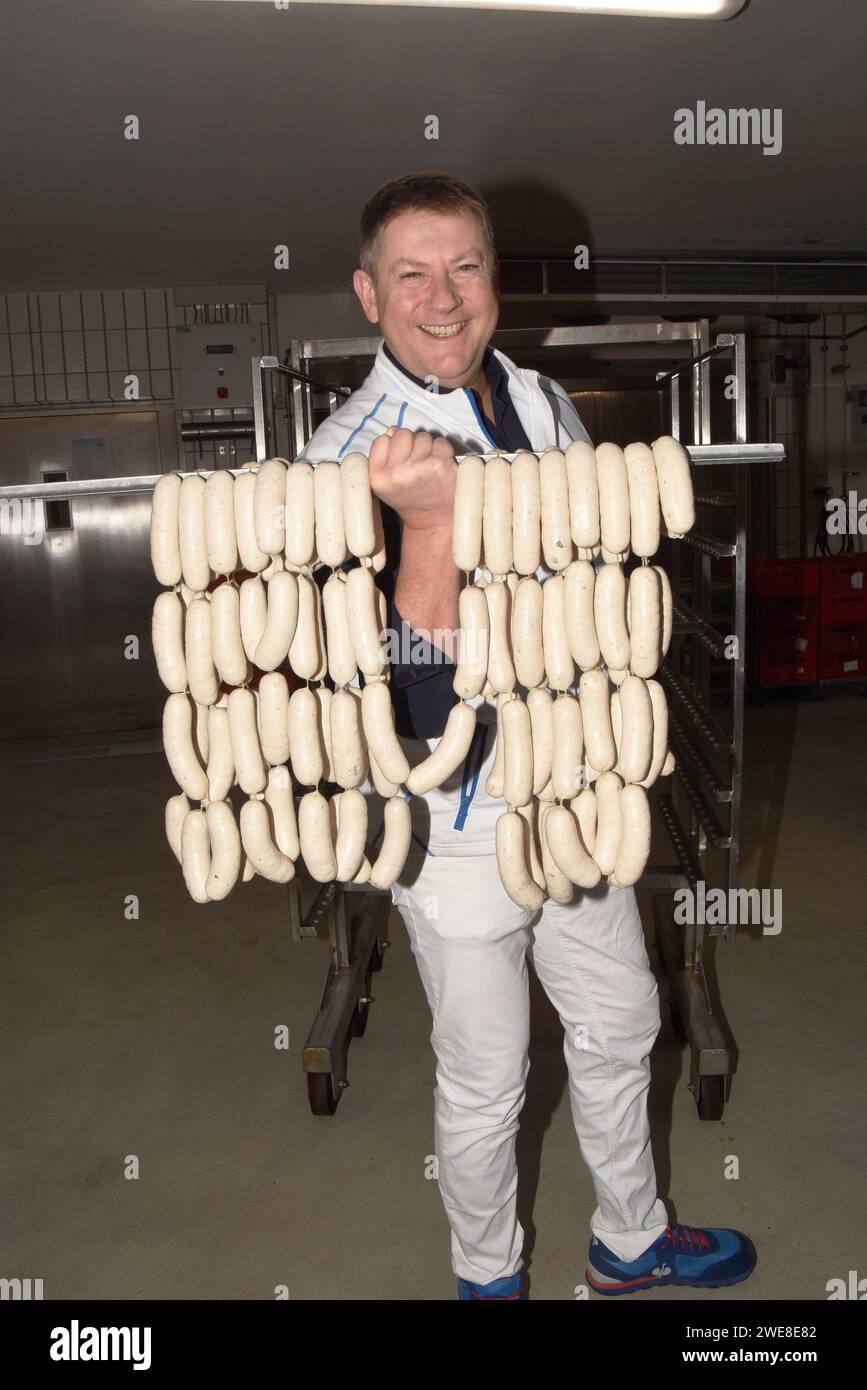 Andy Gassner Metzgerobermeister Muenchen 23.01.2024 Gassners ...