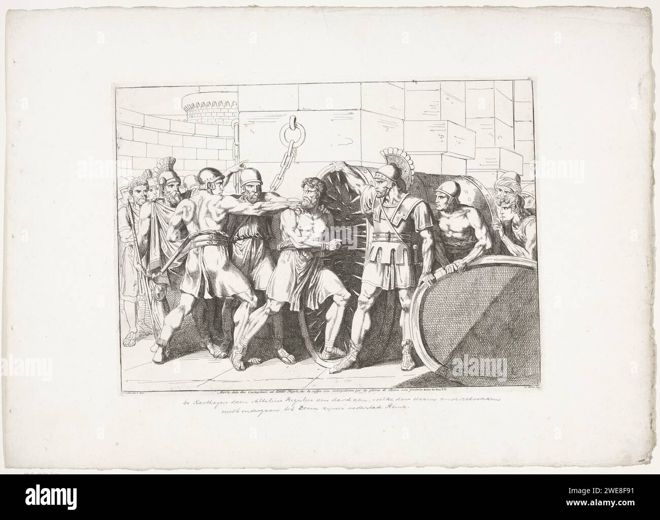 Marteld death of Marcus Atilius Regulus in Ton with Spijkers ...