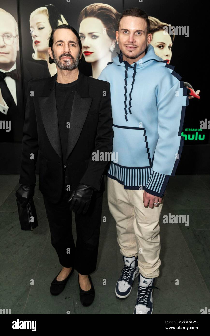 New York, New York, USA. 23rd Jan, 2024. Marc Jacobs and Char ...