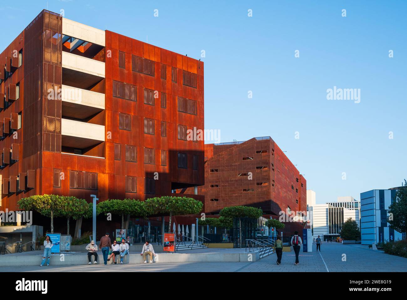 Vienna, Austria. 01 October 2023. Award-winning modern campus and ...