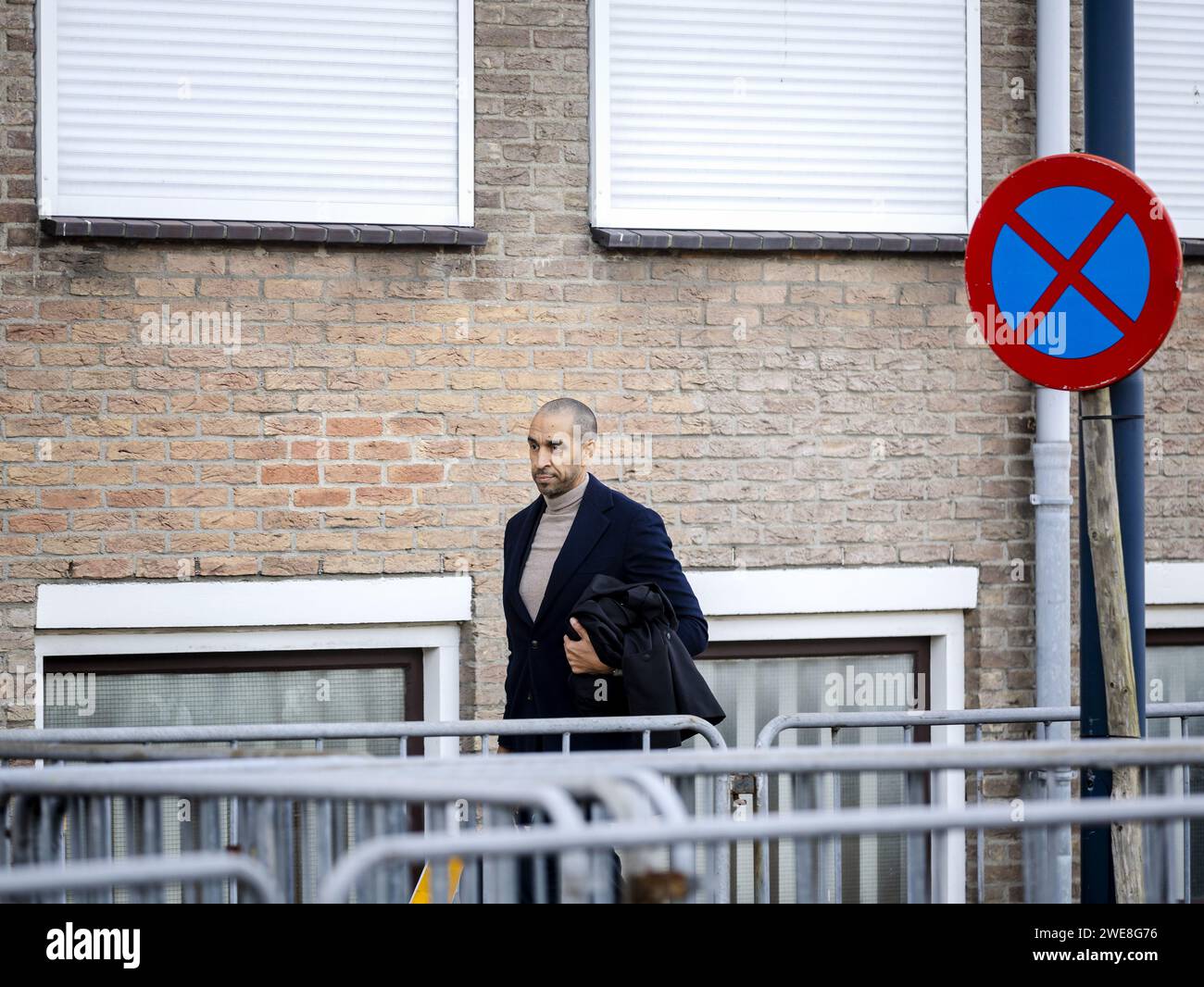 AMSTERDAM - Lawyer Gerald Roethof arrives at the Amsterdam-Bunker ...