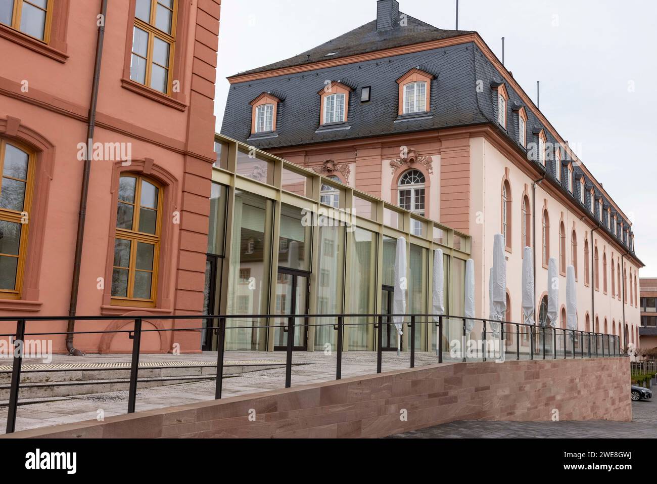 Mainz, Germany. 23rd Jan, 2024. The former "New Armory" is the seat of ...