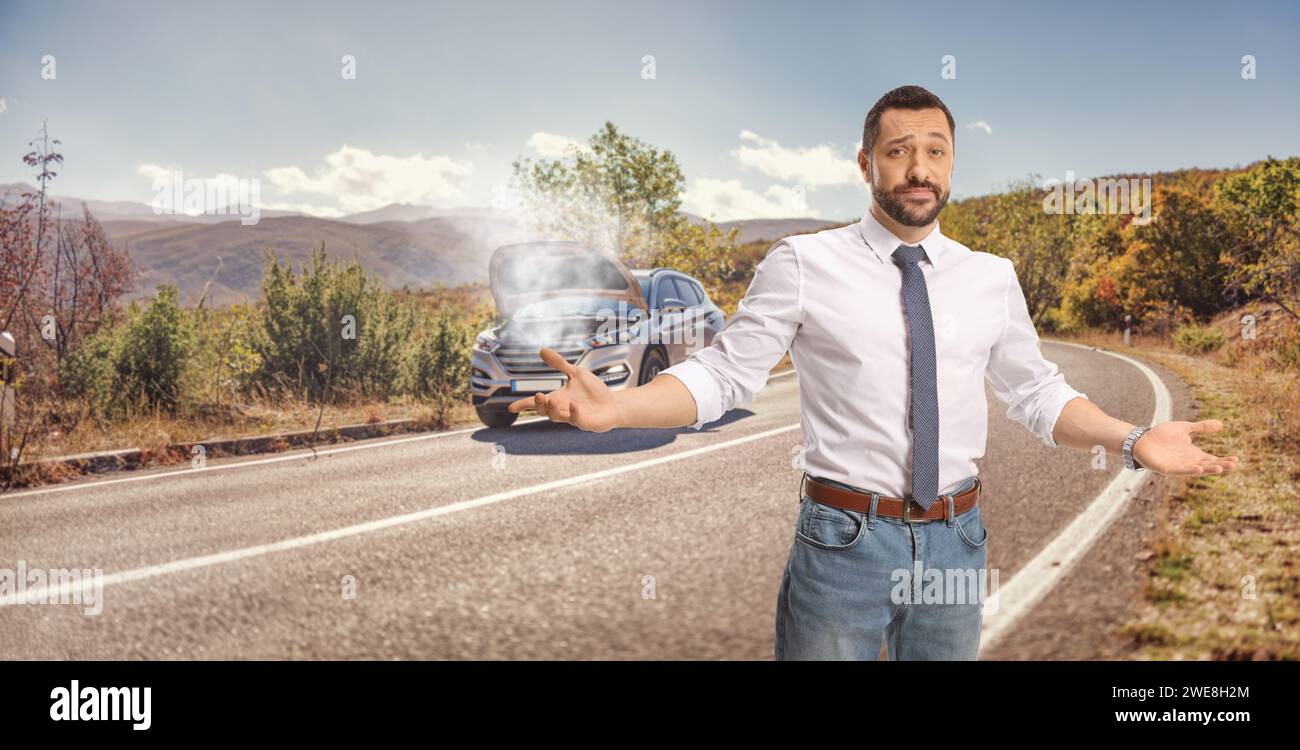 Confused driver hi-res stock photography and images - Alamy