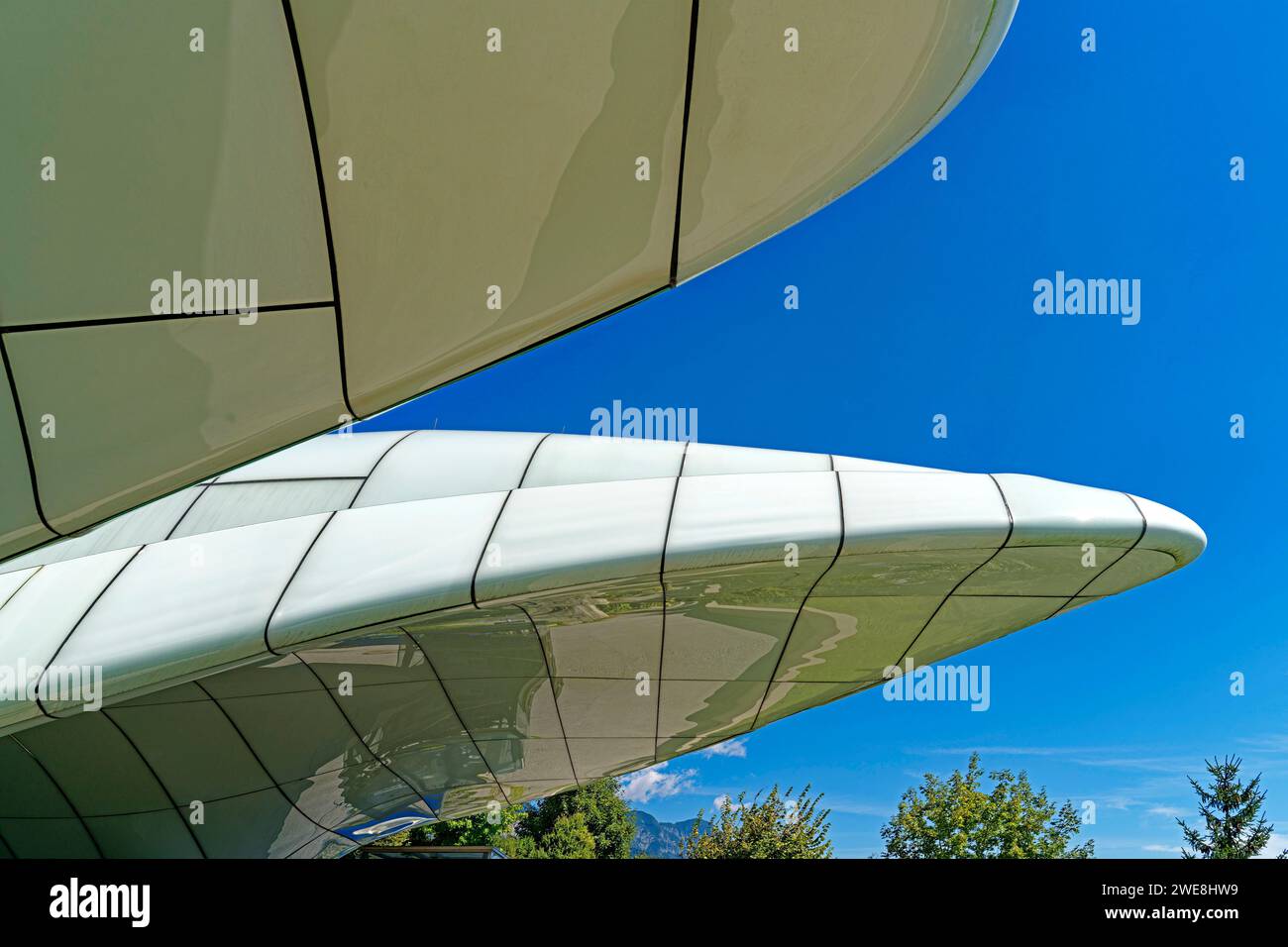 Hungerburgbahn, Station Hungerburg Stock Photo - Alamy