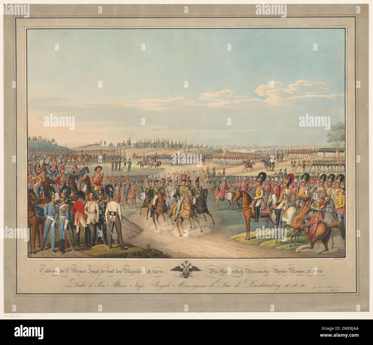 Het Russian casual, Hilscher, After Franz Krüger, 1800 - 1899 print ...