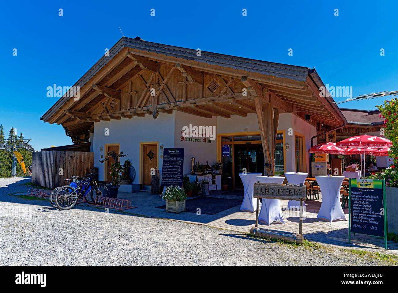 Mutterer alm adventure restaurant hi-res stock photography and images ...