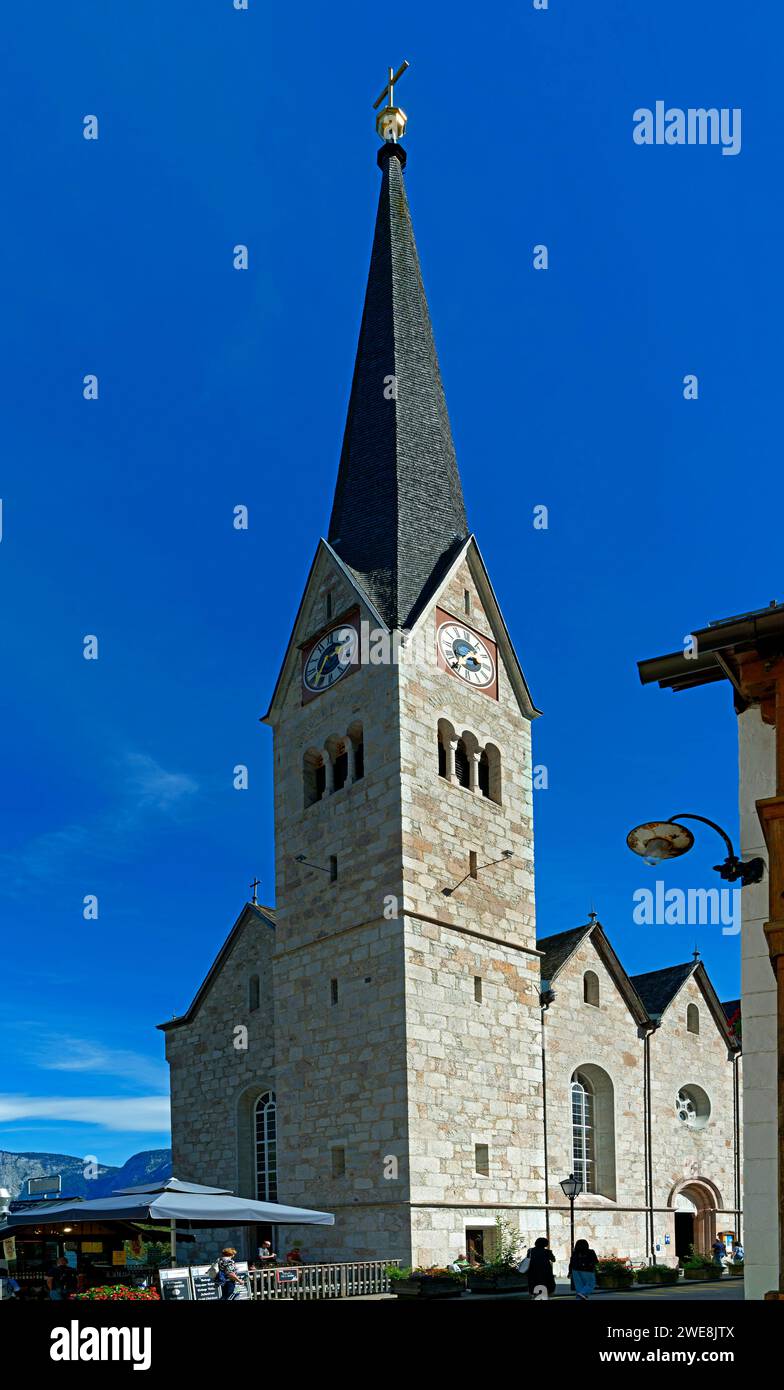 Hallstatt evangelical parish church hi-res stock photography and images ...