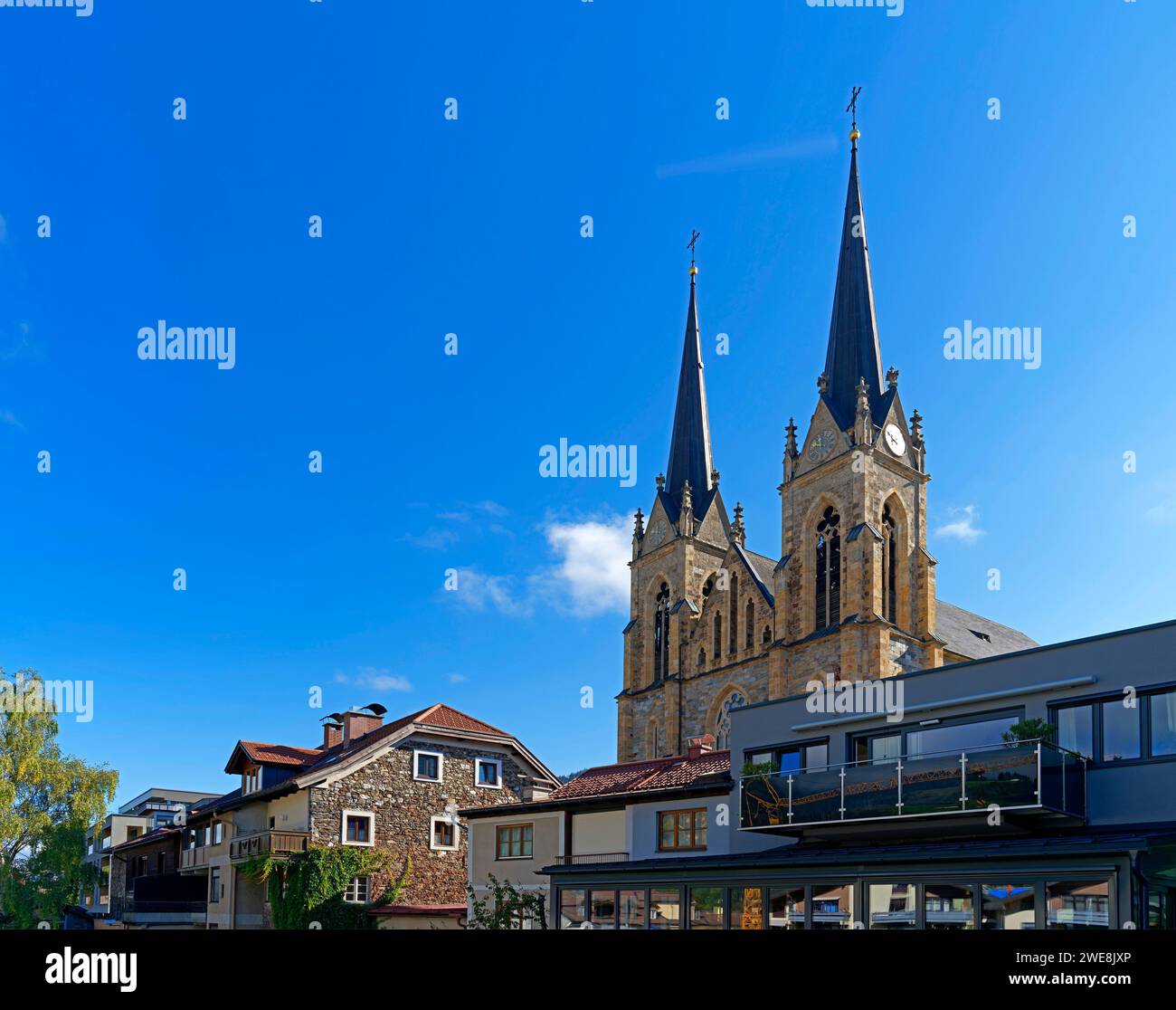Pfarrkirche zum heiligen johannes dem taufer hi-res stock photography ...