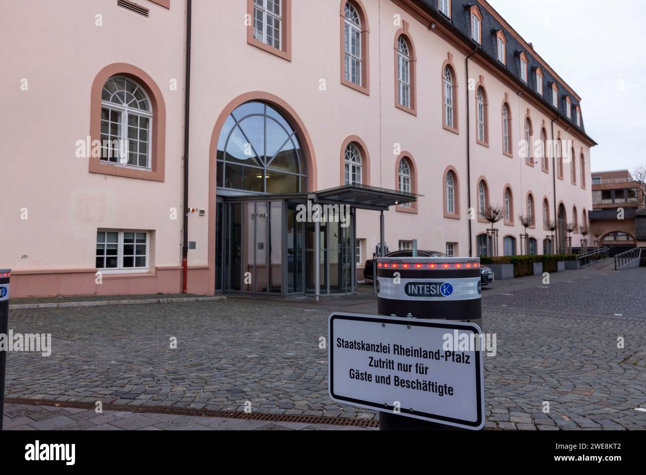 Mainz, Germany. 23rd Jan, 2024. The former "New Armory" is the seat of ...