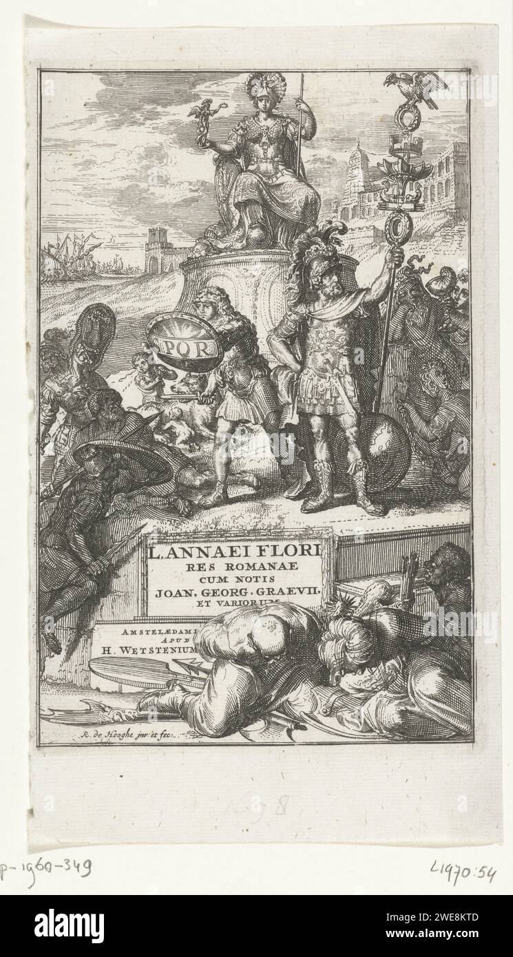 Titelprent voor 'L. Annual Florus and Illustrated by John George ...