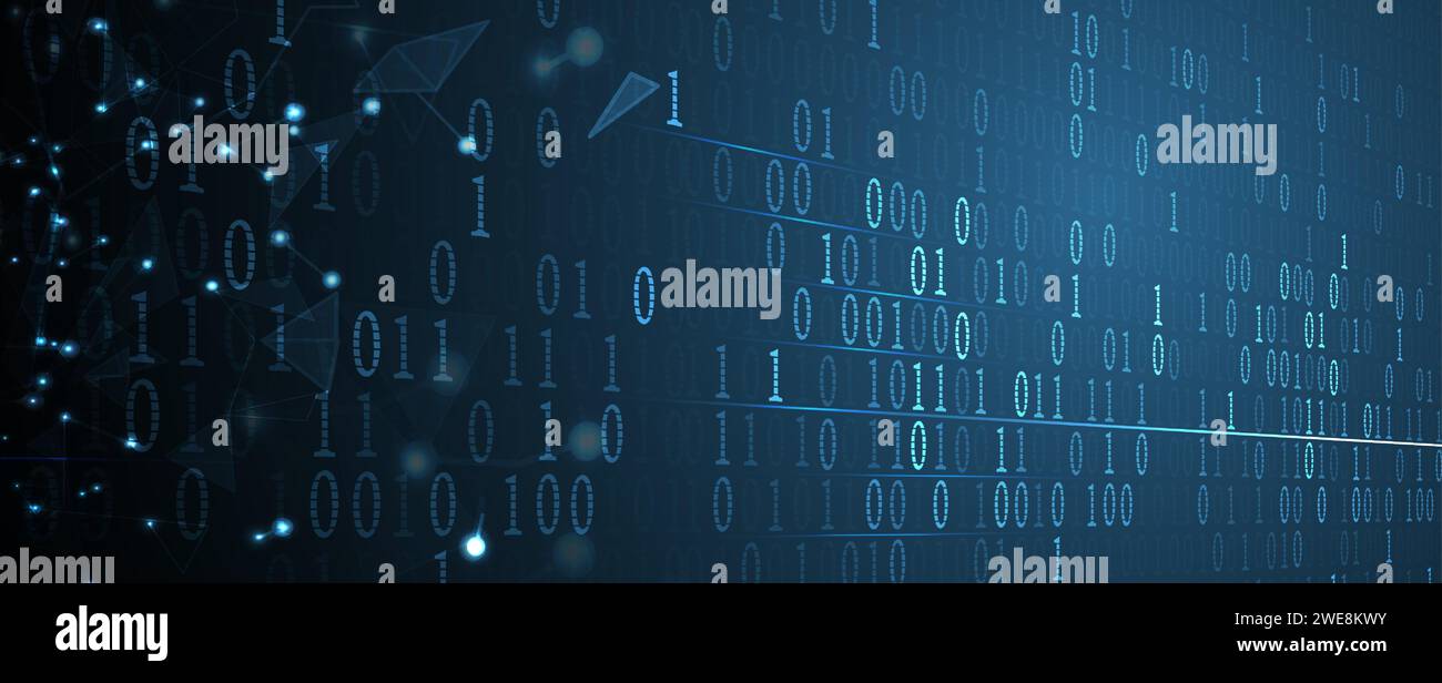 Technology Network Vector Background.. Science and technology ...