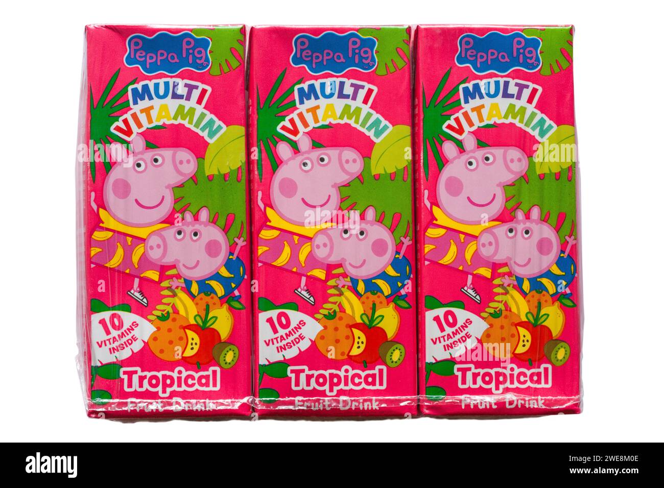 Peppa pig tropical fruit drink hi-res stock photography and images - Alamy