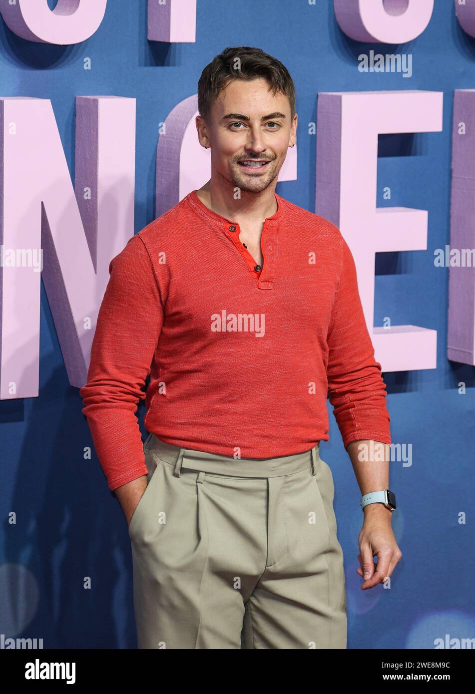 London, UK. 23rd Jan, 2024. Nick Collier aka Ella Vaday seen attending ...