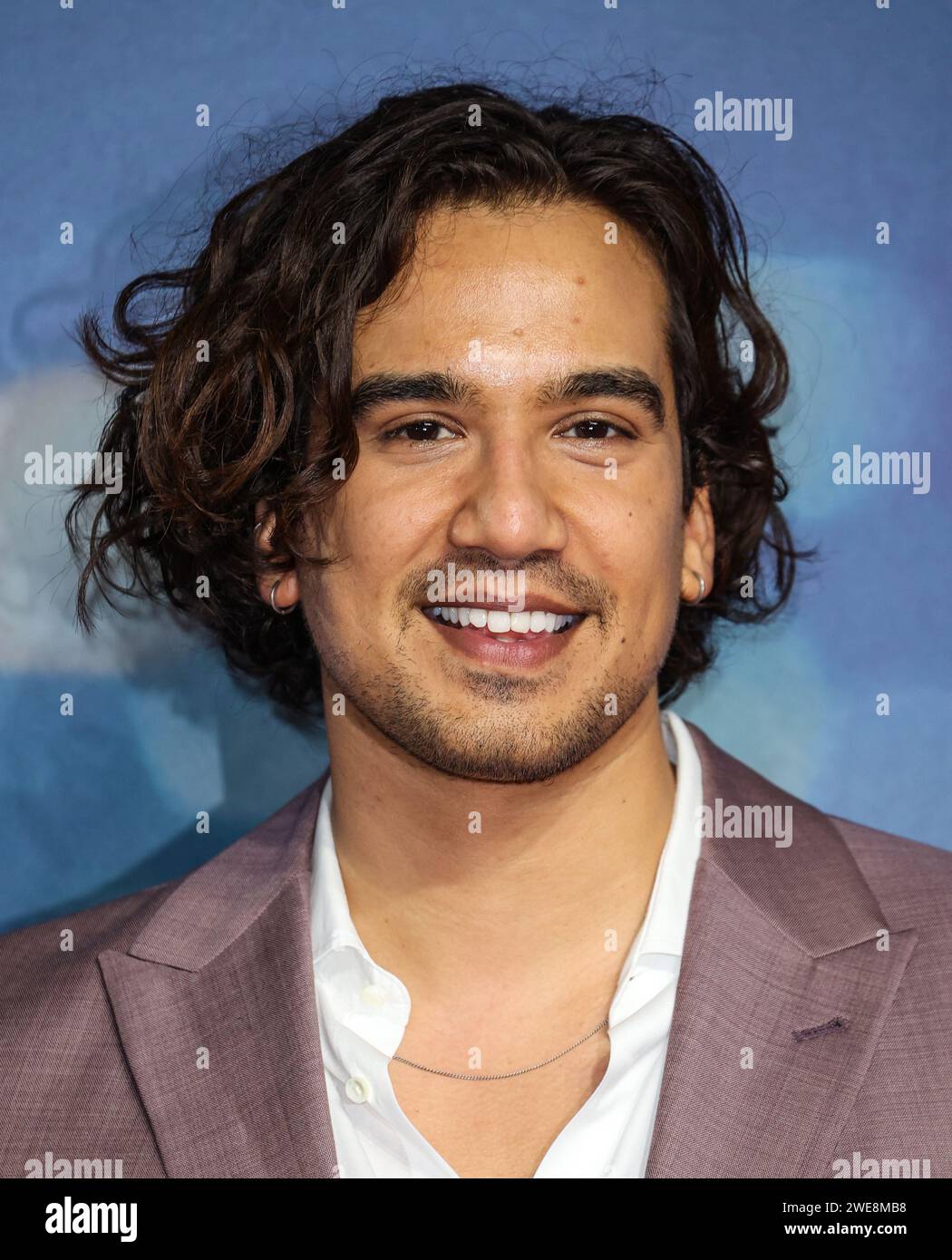 London, UK. 23rd Jan, 2024. Nathaniel Curtis seen attending the UK gala ...