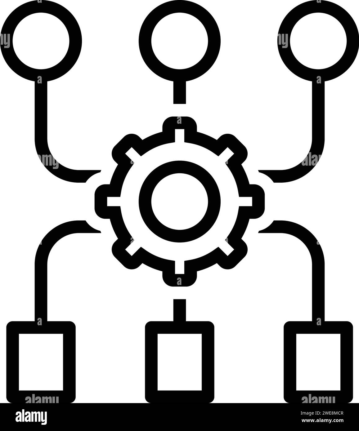 Icon For Program Algorithm Access Stock Vector Image And Art Alamy 0862