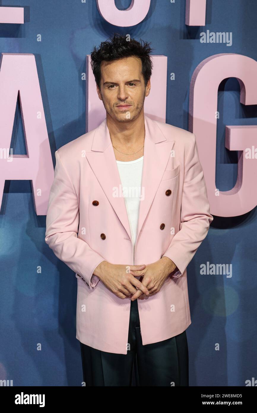 London, UK. 23rd Jan, 2024. Andrew Scott seen attending the UK gala ...