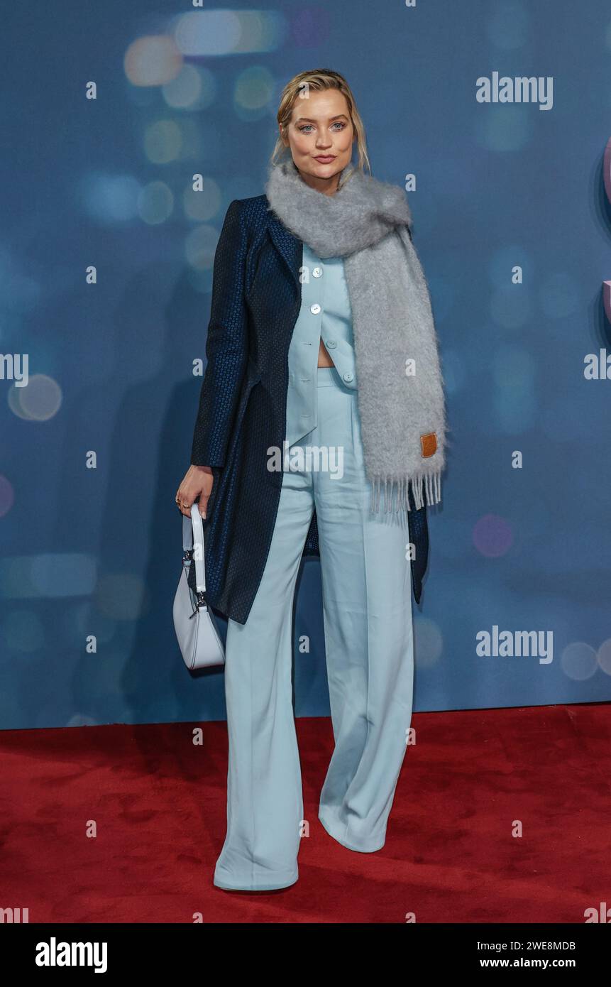 London, UK. 23rd Jan, 2024. Laura Whitmore seen attending the UK gala ...