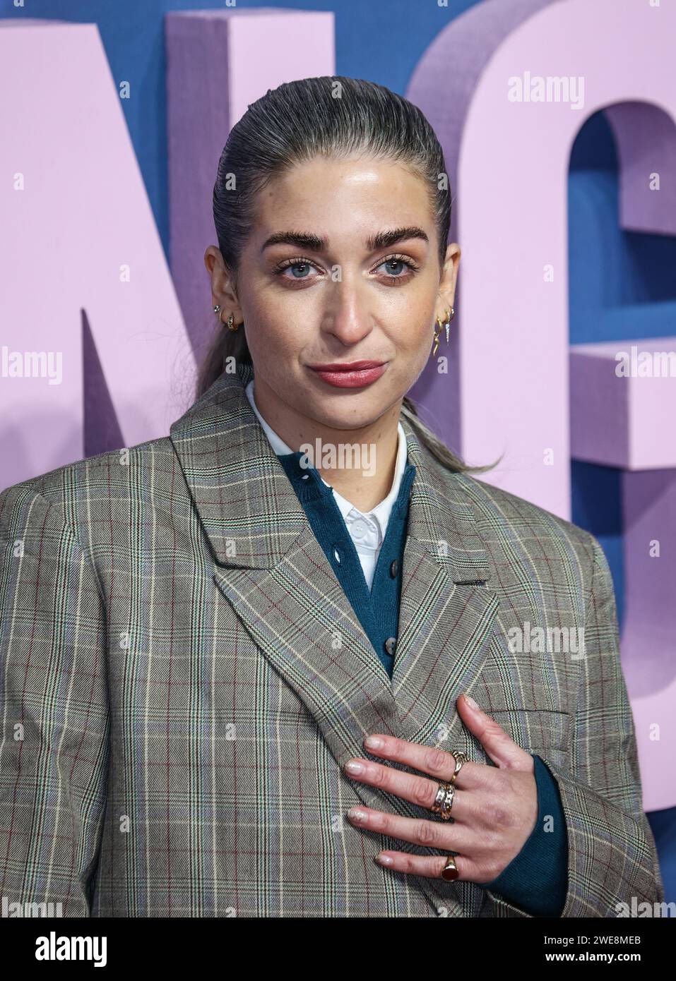 London, UK. 23rd Jan, 2024. Harriet Rose seen attending the UK gala ...