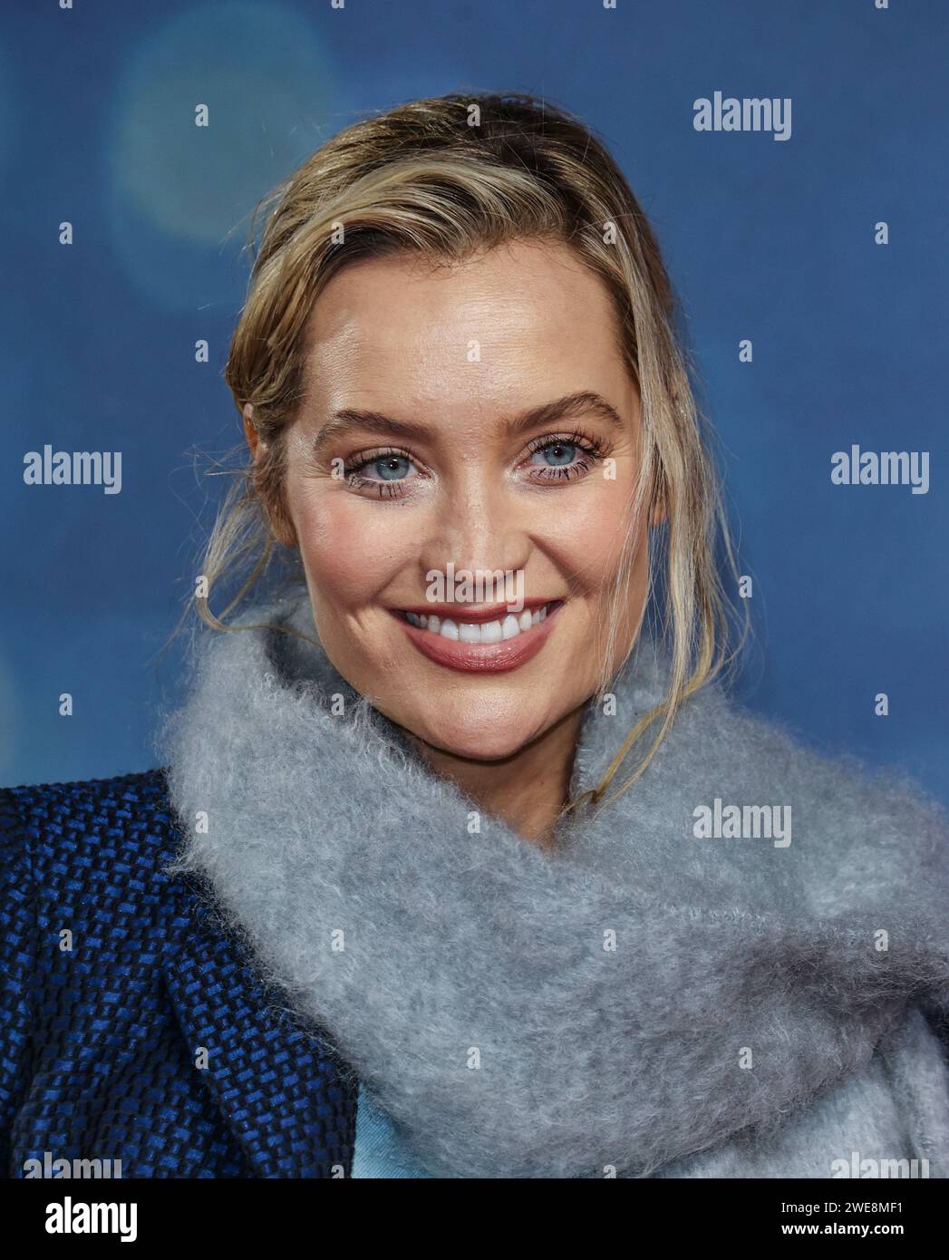 London, UK. 23rd Jan, 2024. Laura Whitmore seen attending the UK gala ...