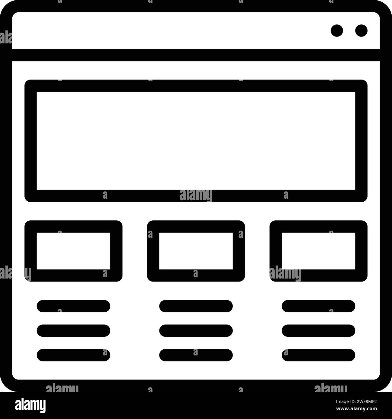 Website sketching hi-res stock photography and images - Alamy