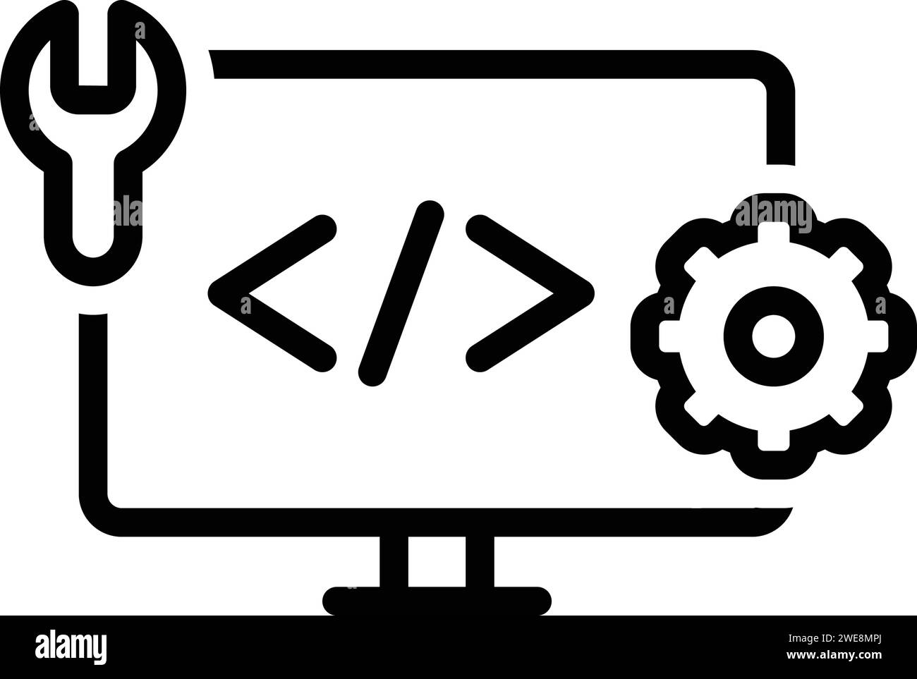 Software develop Black and White Stock Photos & Images - Alamy