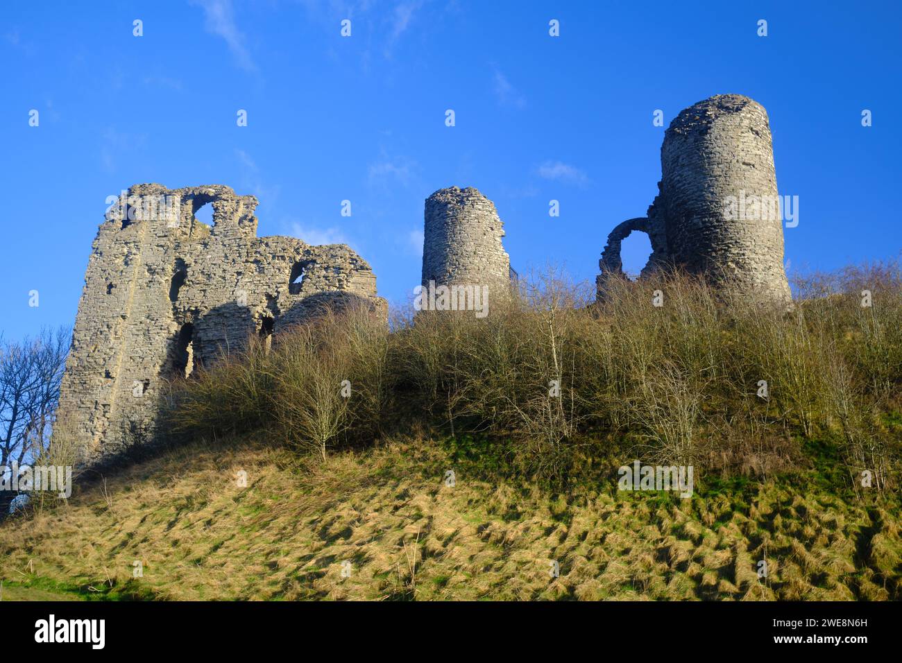 Clun castle uk hi-res stock photography and images - Alamy