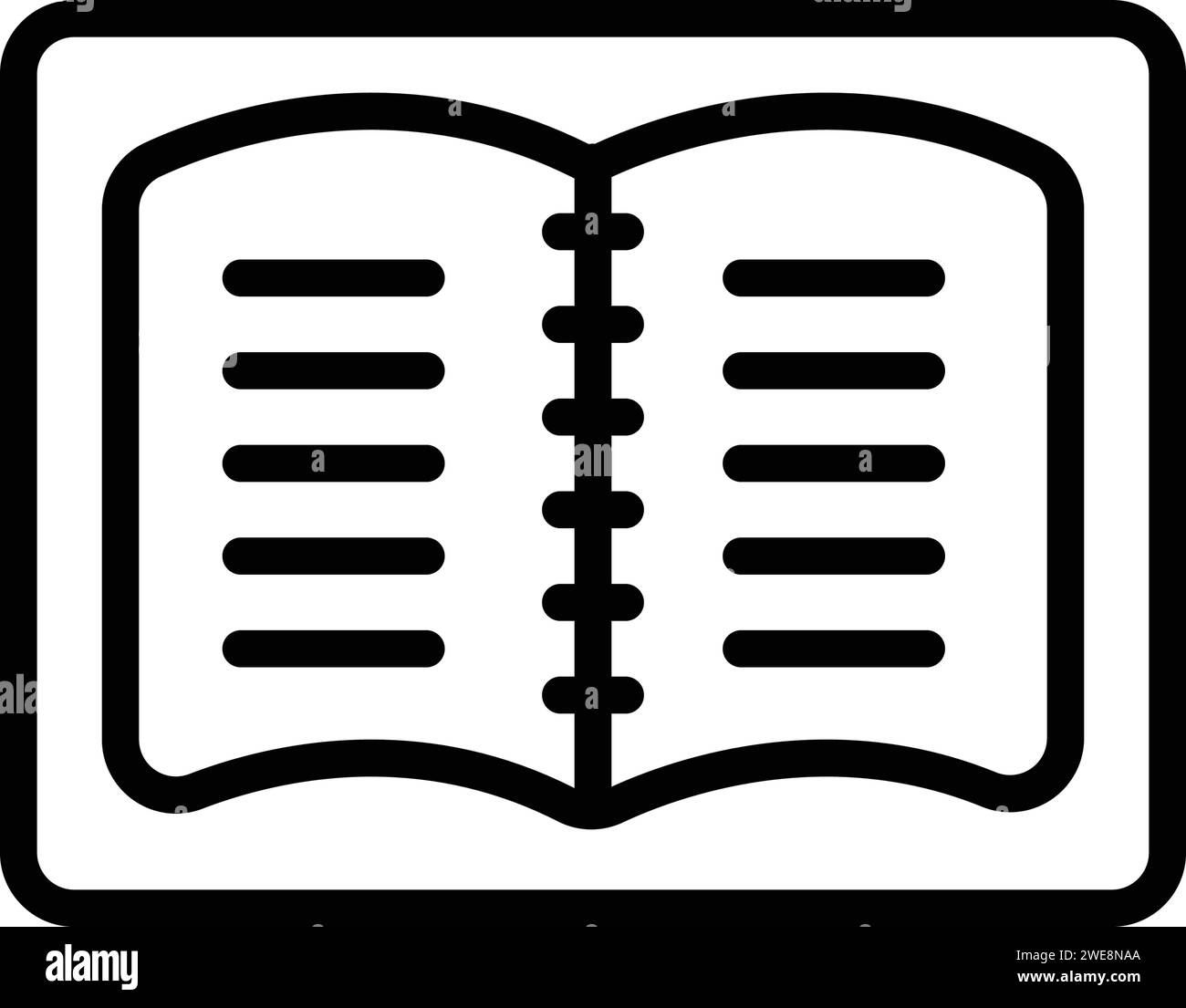 Notebook for notes Stock Vector Images - Alamy