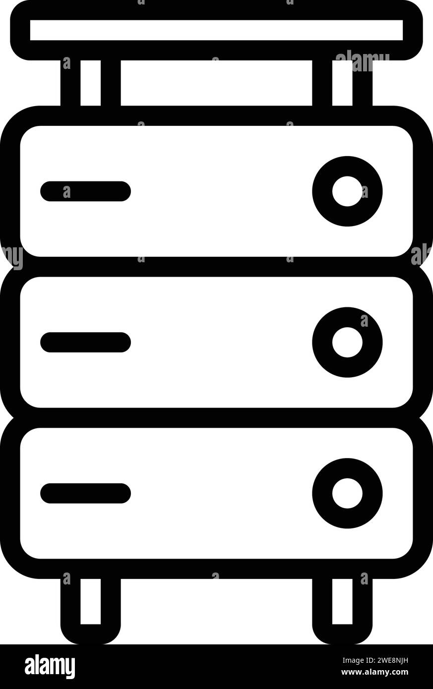 Interconnected technology Stock Vector Images - Alamy