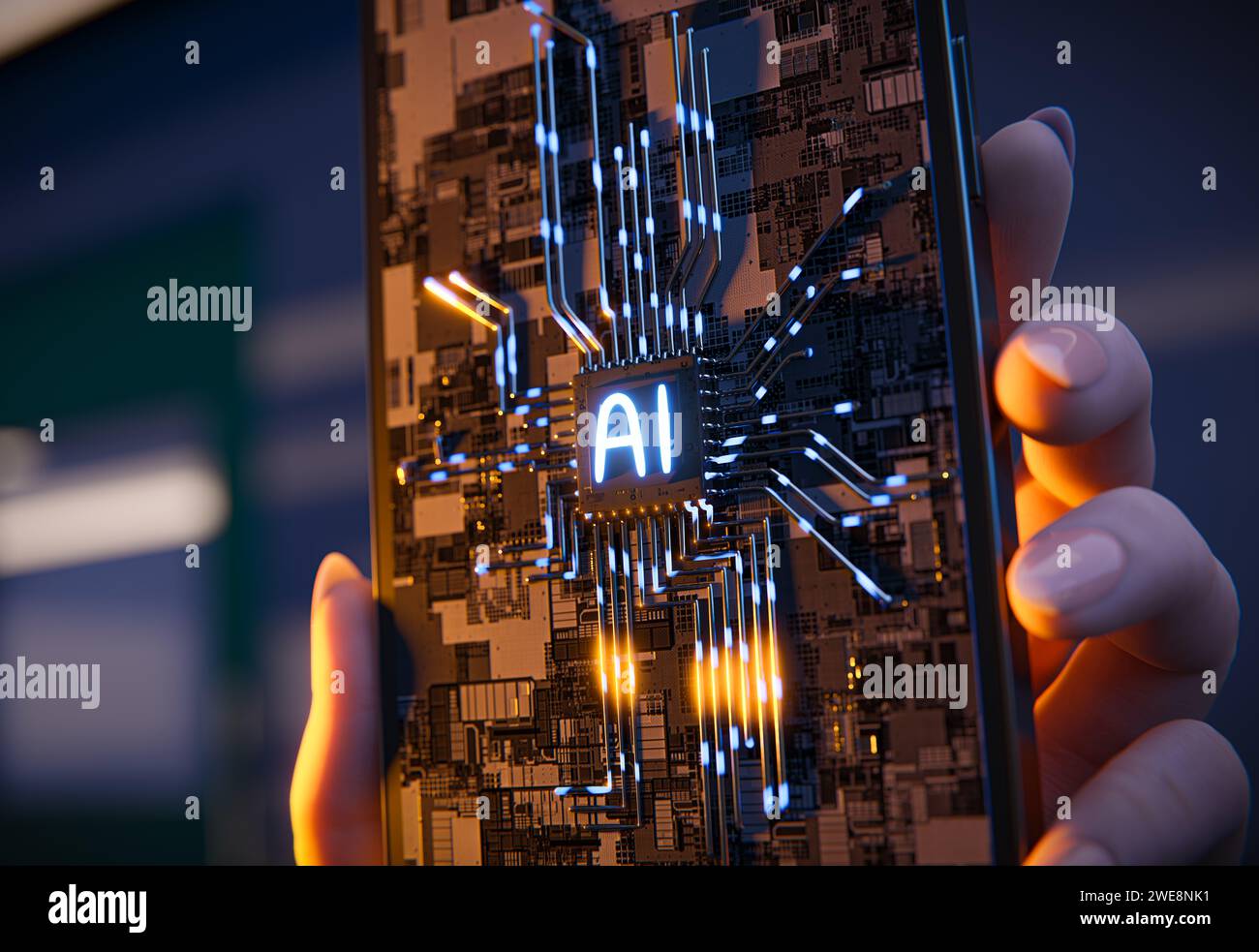 Digital engine animation hi-res stock photography and images - Alamy