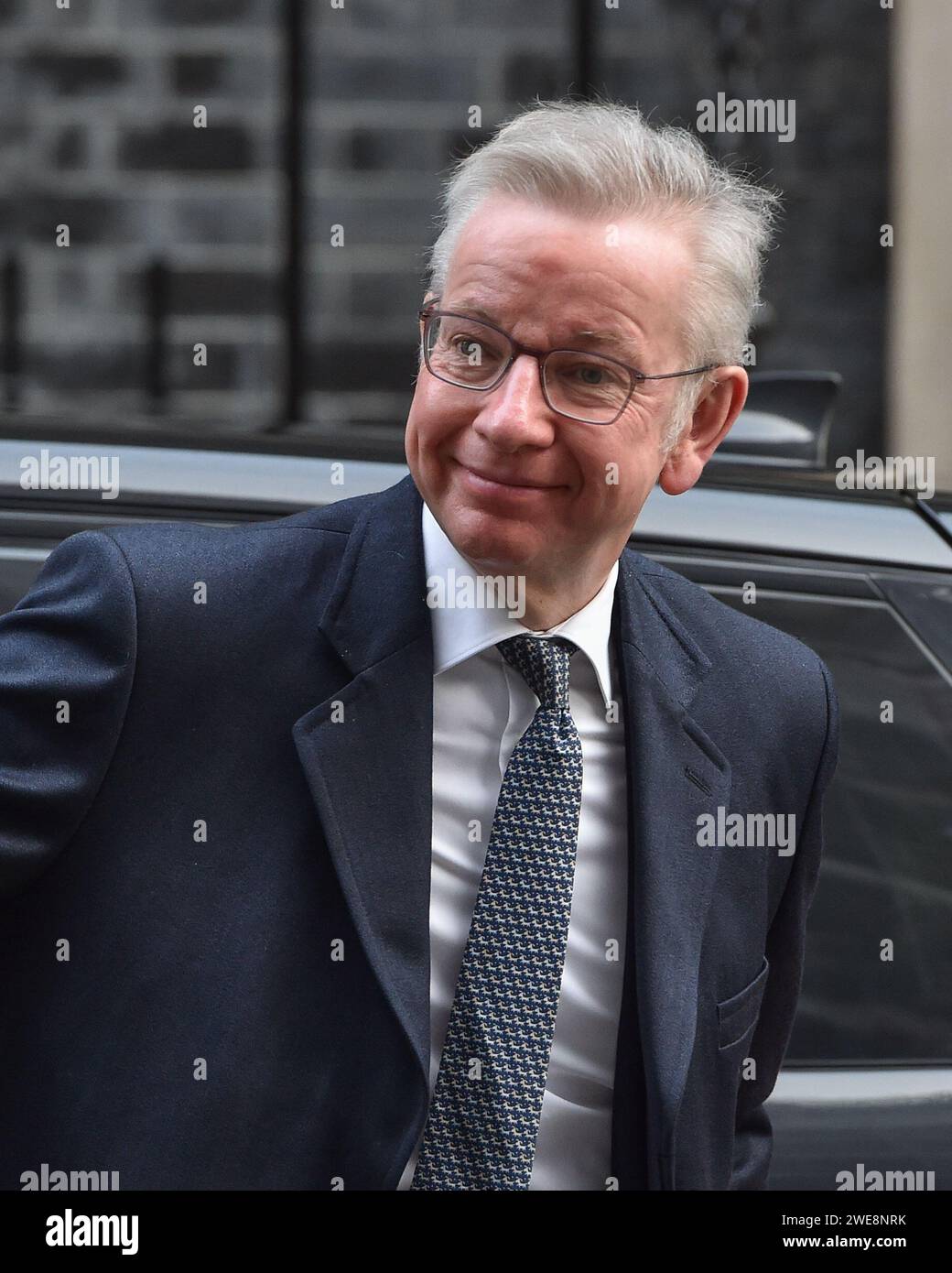 London, England, UK. 24th Jan, 2024. Levelling Up Secretary MICHAEL ...